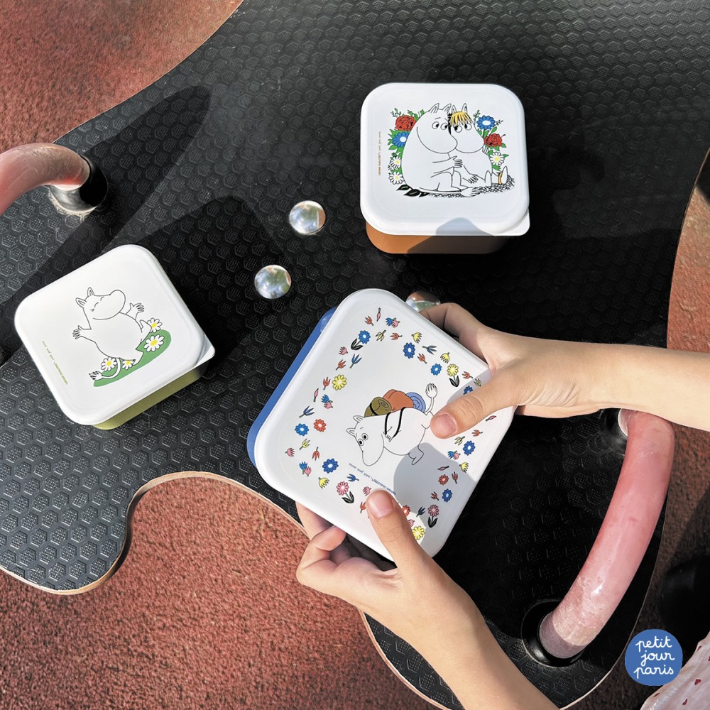 SET OF 3 LUNCH BOXES MOOMIN